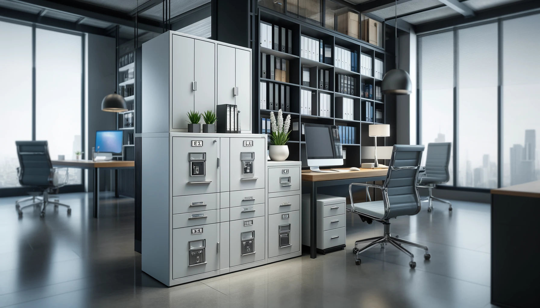 Secure and Stylish Filing Cabinets: Essential Office Storage – Office ...
