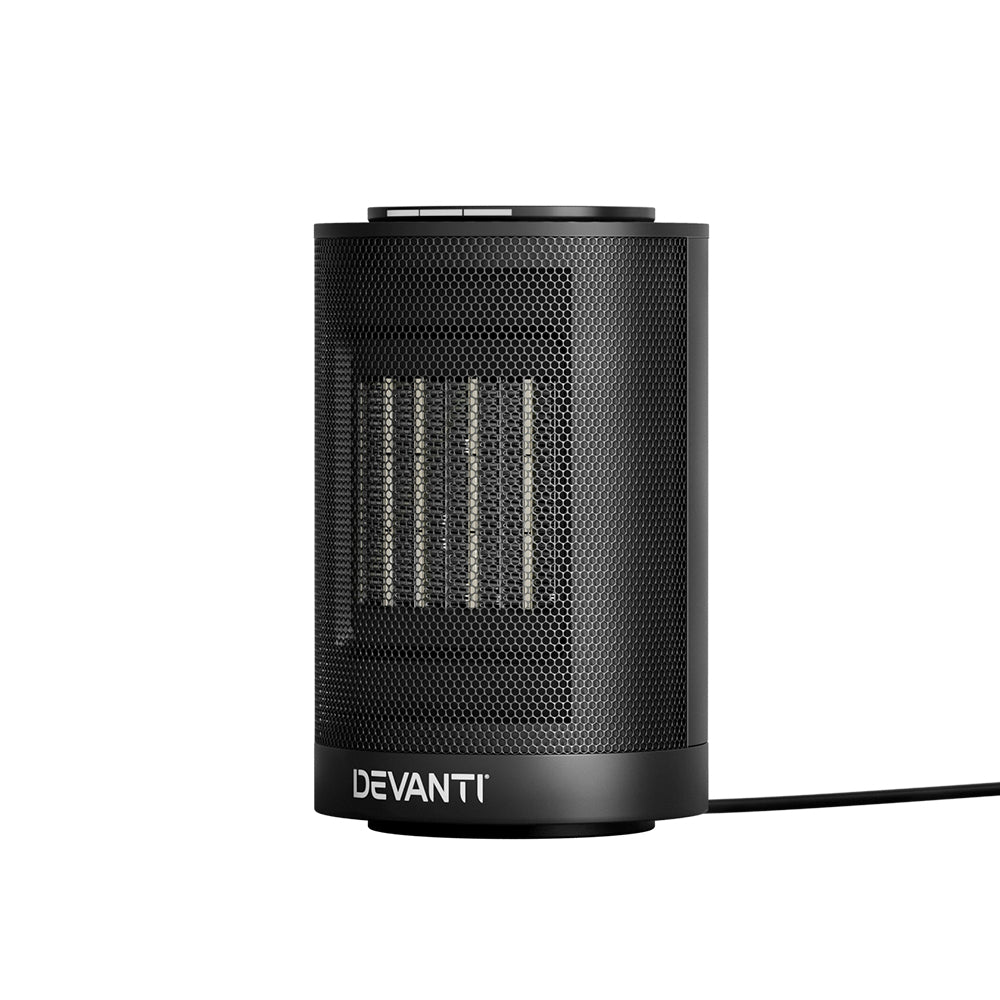 Devanti Electric Fan Heater 1200W | Office Furniture IQ Australia