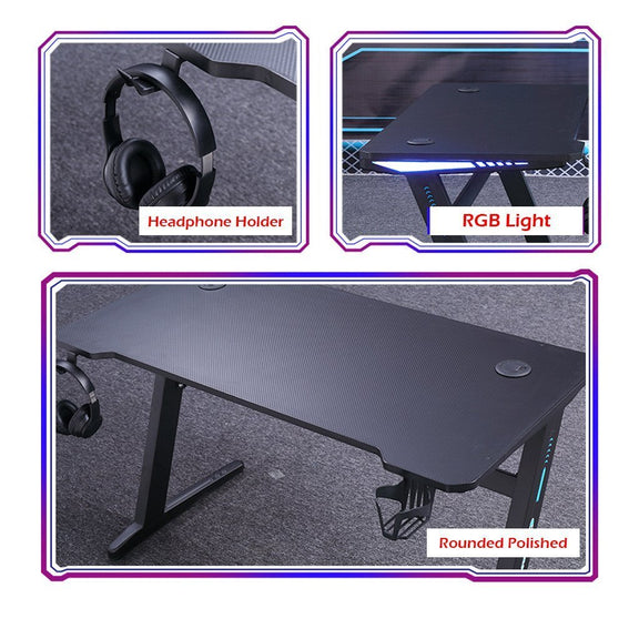 120cm Gaming Desk Desktop PC Computer Desks Desktop Racing Table K ...